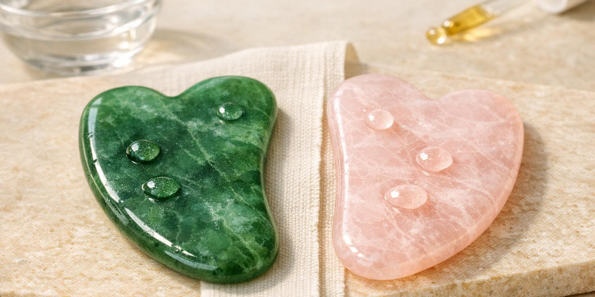 Gua Sha: Jade vs Rose Quartz Tools — Beauty Pro Supplies Canada