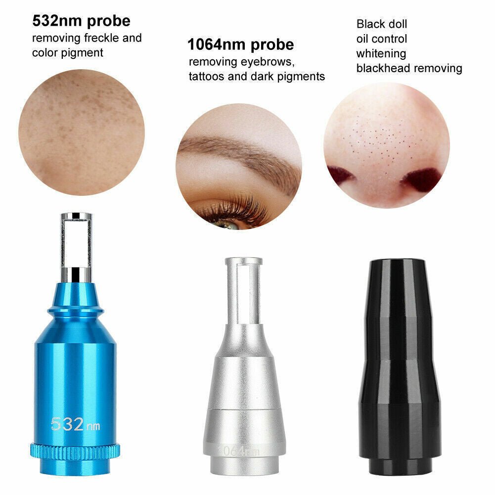 1320nm Blackdoll Carbon Facial Laser Tip Head Filter for YAG Laser Tat ...