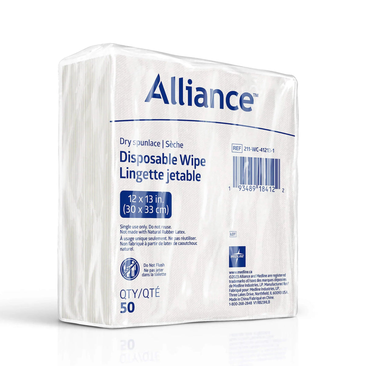 Alliance Dry Disposable Washcloths 12 x 13" Towels — Beauty Pro ...