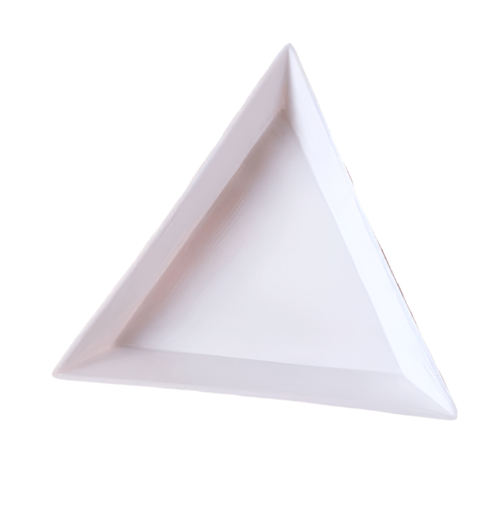 Professional Triangle Tooth Gem Tray | Dental Crystal Sorting & Applic ...